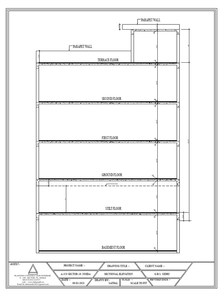 SECTIONAL ELEVATION | PDF | Buildings And Structures | Queensland Heritage Register