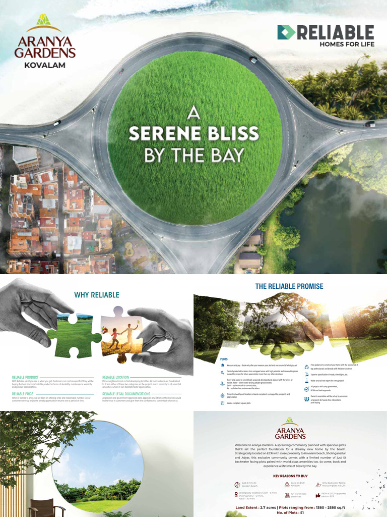 Aaranya Garden E - Brochure | PDF | Tamil Nadu | Chess Openings