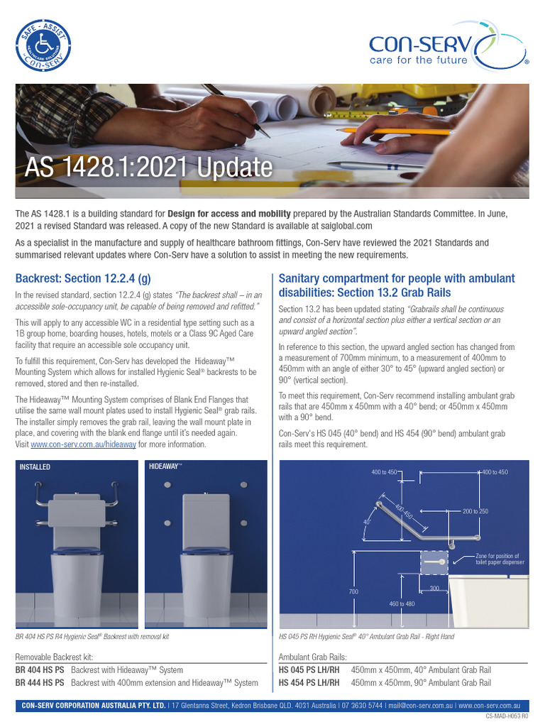 Con-Serv AS1428.1 Update | PDF | Shower | Plumbing