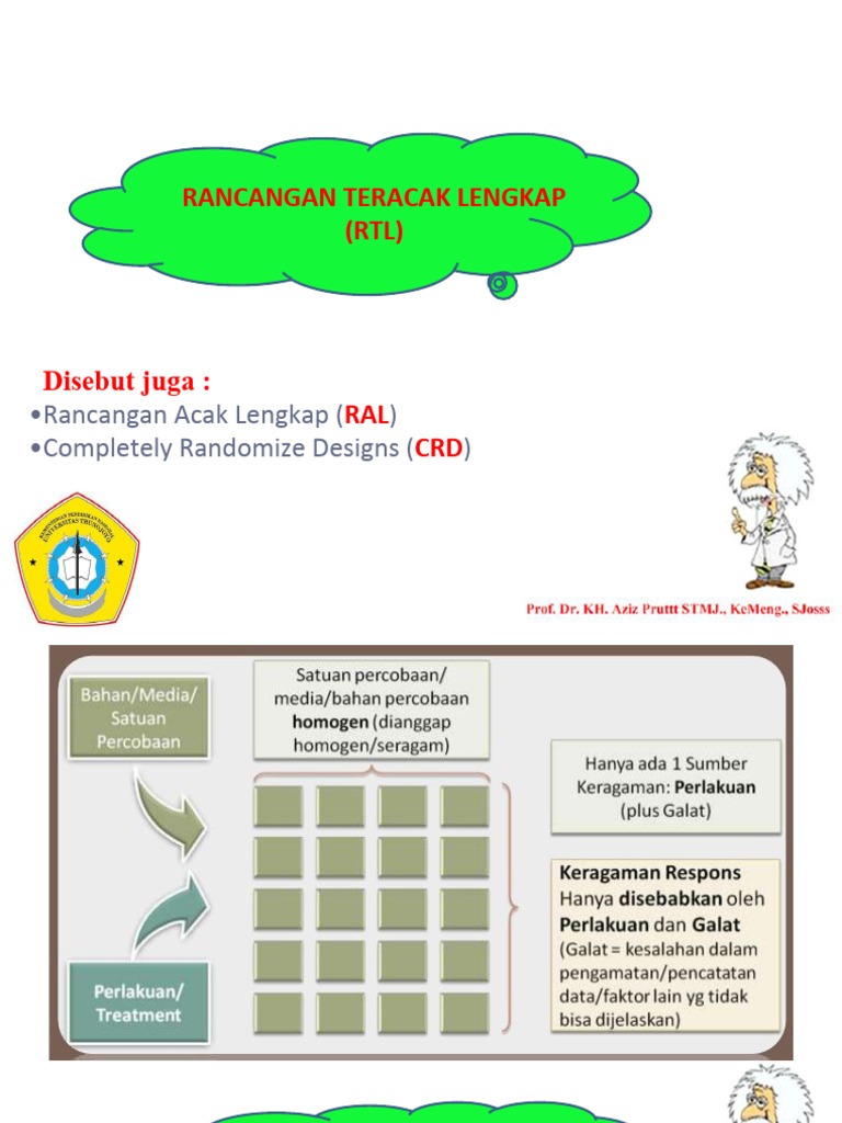 Rancangan Teracak Lengkap (RTL) | PDF