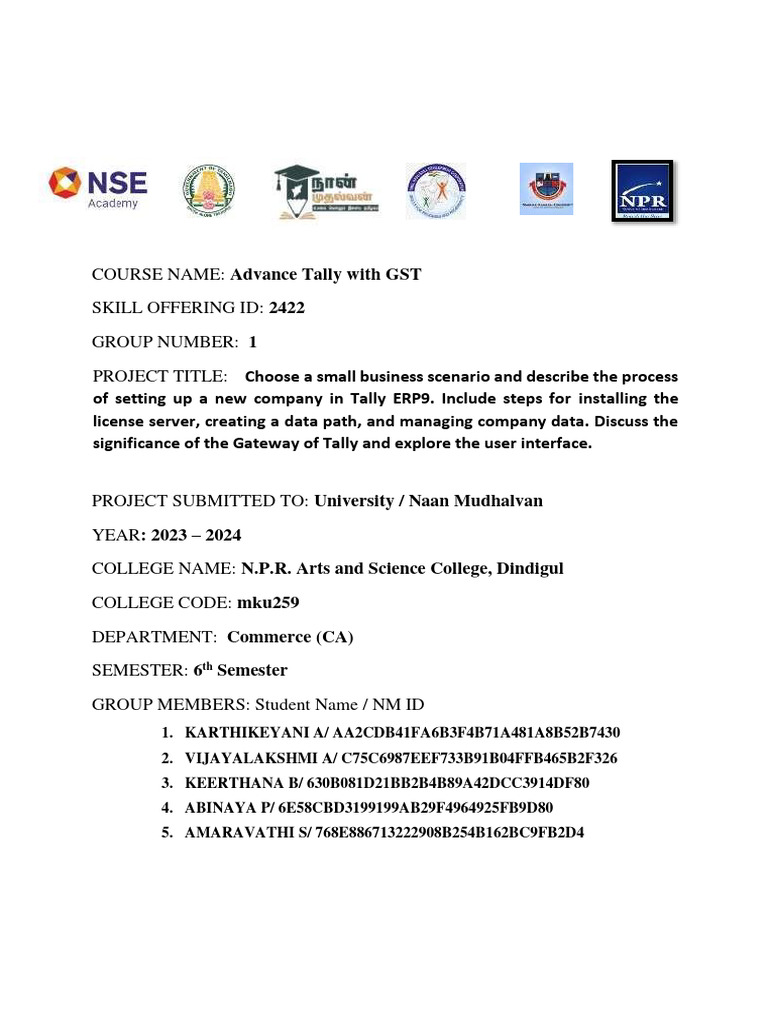Group 1 | PDF | Menu (Computing) | Expense