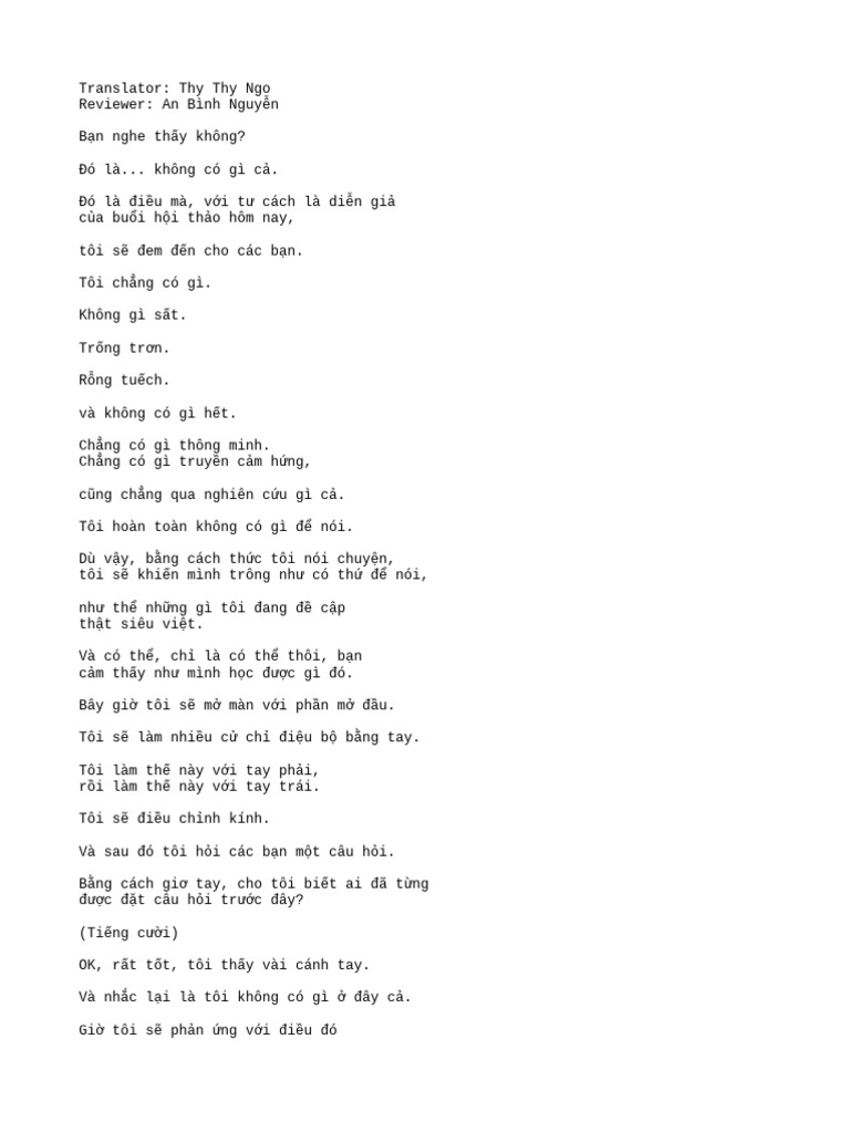 (Vietnamese) How To Sound Smart in Your TEDx Talk - Will Stephen ...