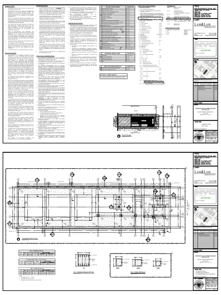 NYC Building Code Compliance Guide | PDF | Concrete | Foundation ...