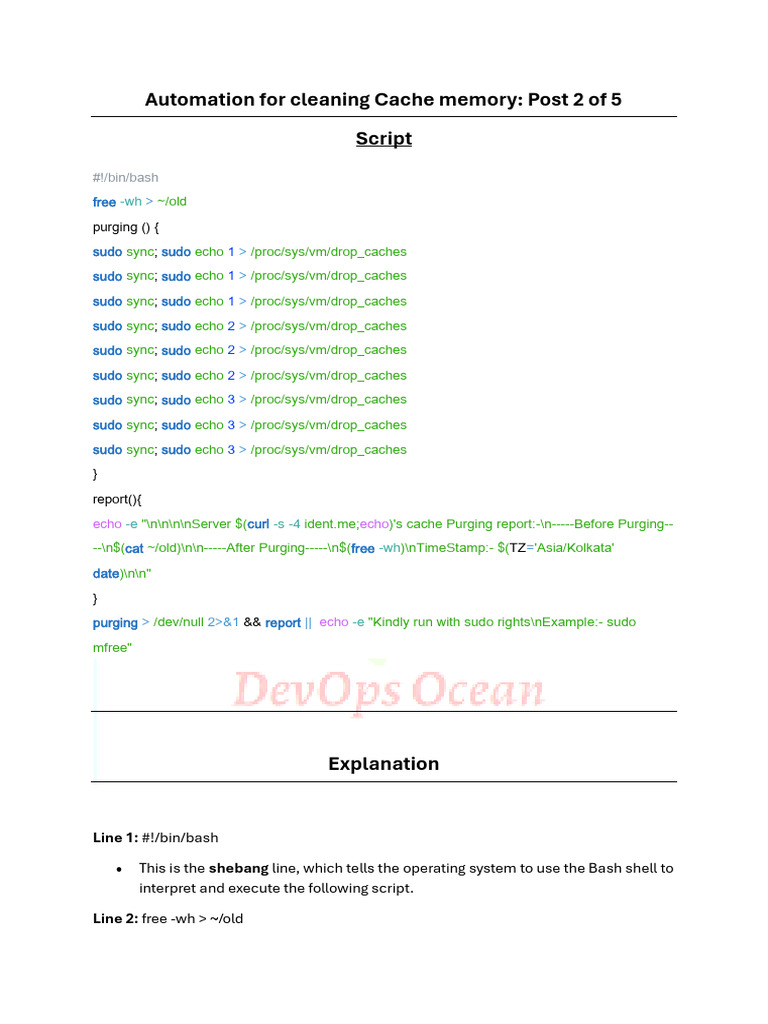 Automation Script and Explanation | PDF | Web Server | Internet & Web