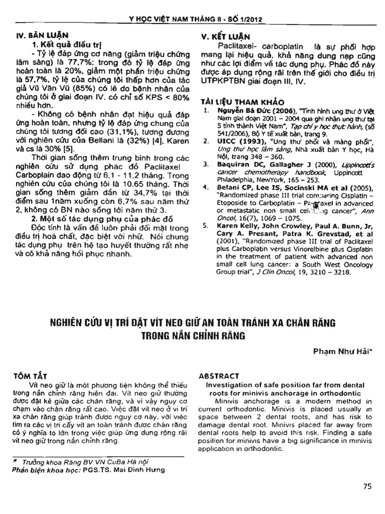 Nghiên cứu vị trí vít neo an toàn | PDF | Wellness | Science & Mathematics