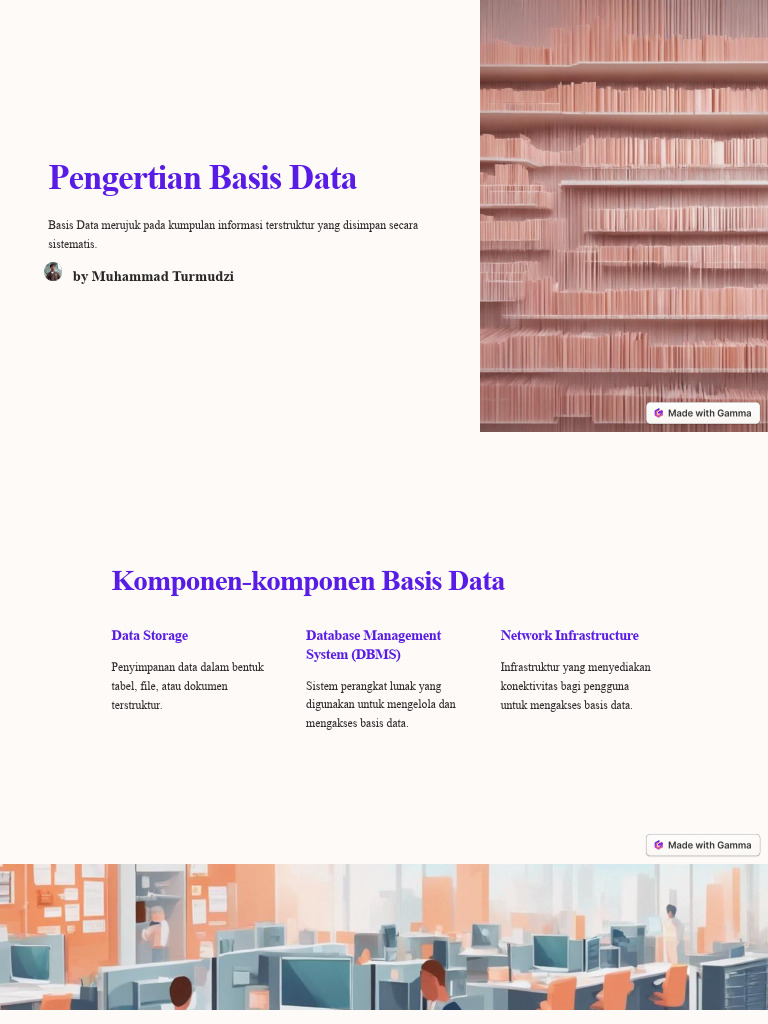 Pengertian Basis Data | PDF