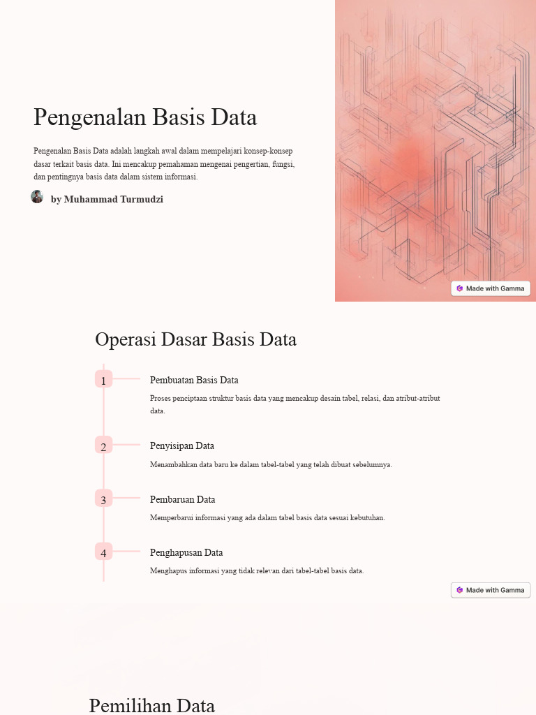 Pengenalan Basis Data | PDF