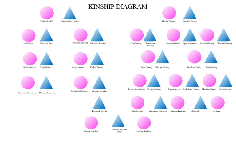 Kinship DIagram | PDF