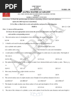 10th Maths One Mark Questions PDF | PDF | Function (Mathematics) | Line ...