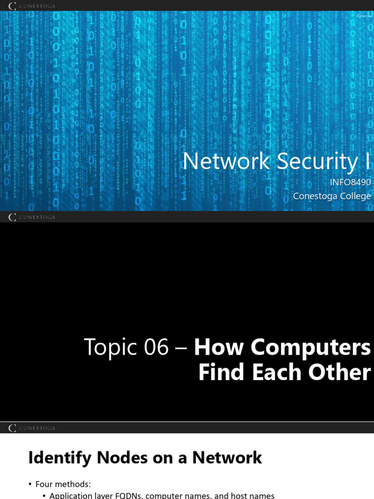 How Computers Find Each Other On Networks | PDF | Domain Name System | Ip Address