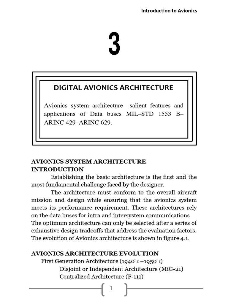Avionics Unit III | PDF | Electronics | Information And Communications ...
