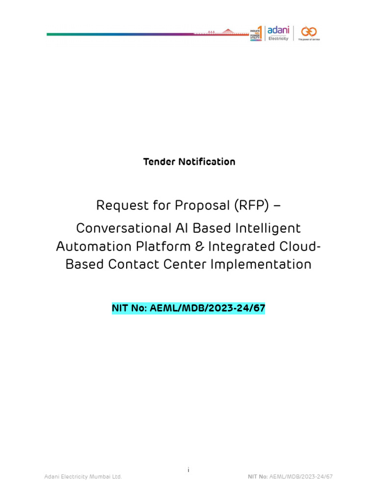 Annexure 3 -RFP -Scope of Work - ConversationalAI Contact Center_RFP_05 Jan 2024 002 ...