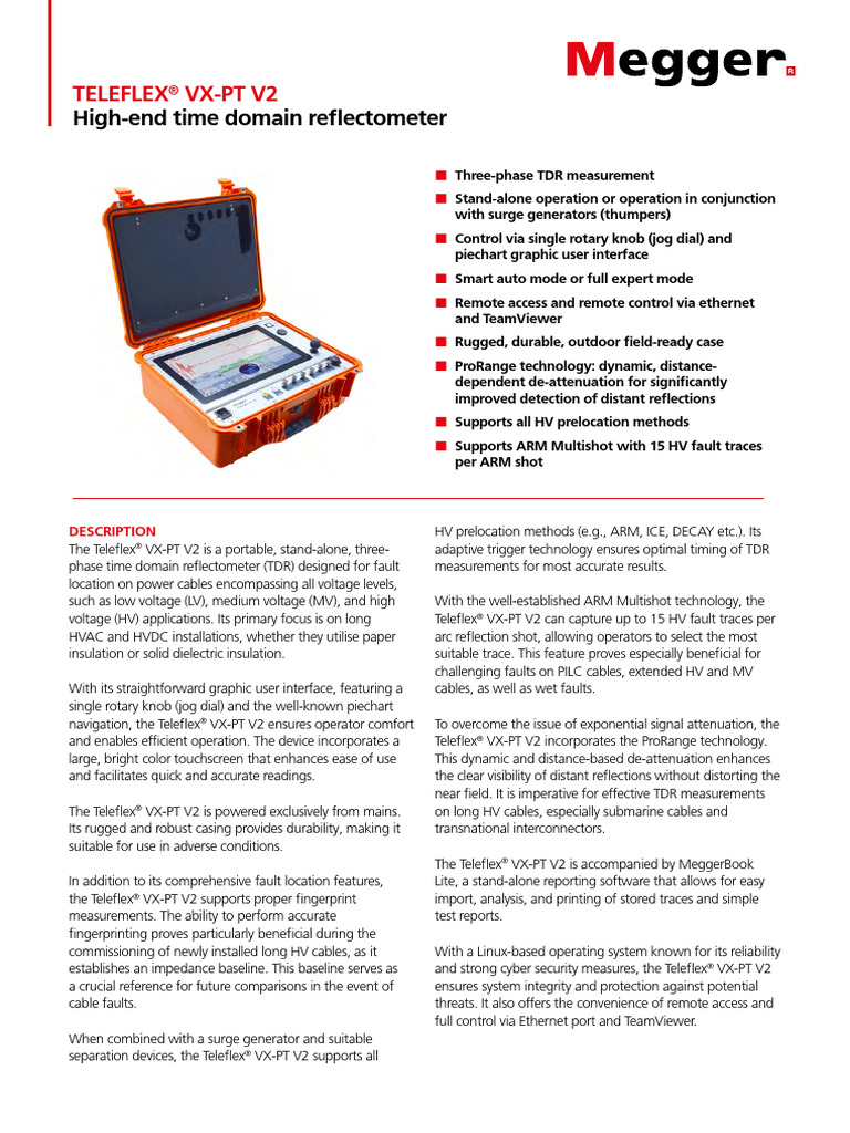 2 Teleflex-Vx-Pt-V2 - DS - en | PDF | Electrical Engineering | Electricity