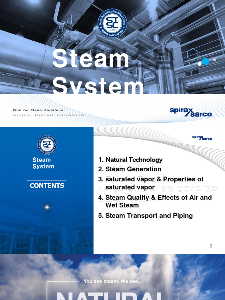 (Lecture 5) Basics of Boiler, Steam System and Energy Saving Method | PDF | Steam | Water