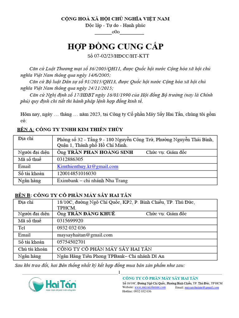 HĐCC Fd24 HT-KTT | PDF