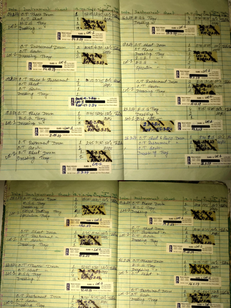 Autoclave Record NG | PDF