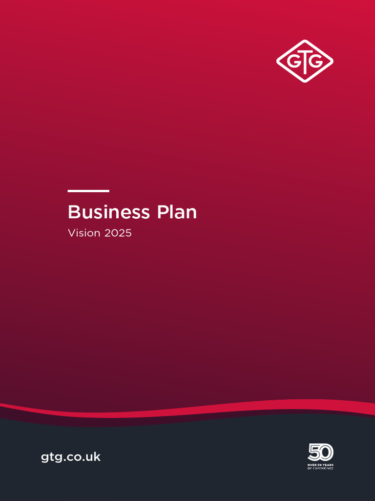 GTG Business Plan 2025 A4 11 01 22 | PDF | Performance Indicator ...