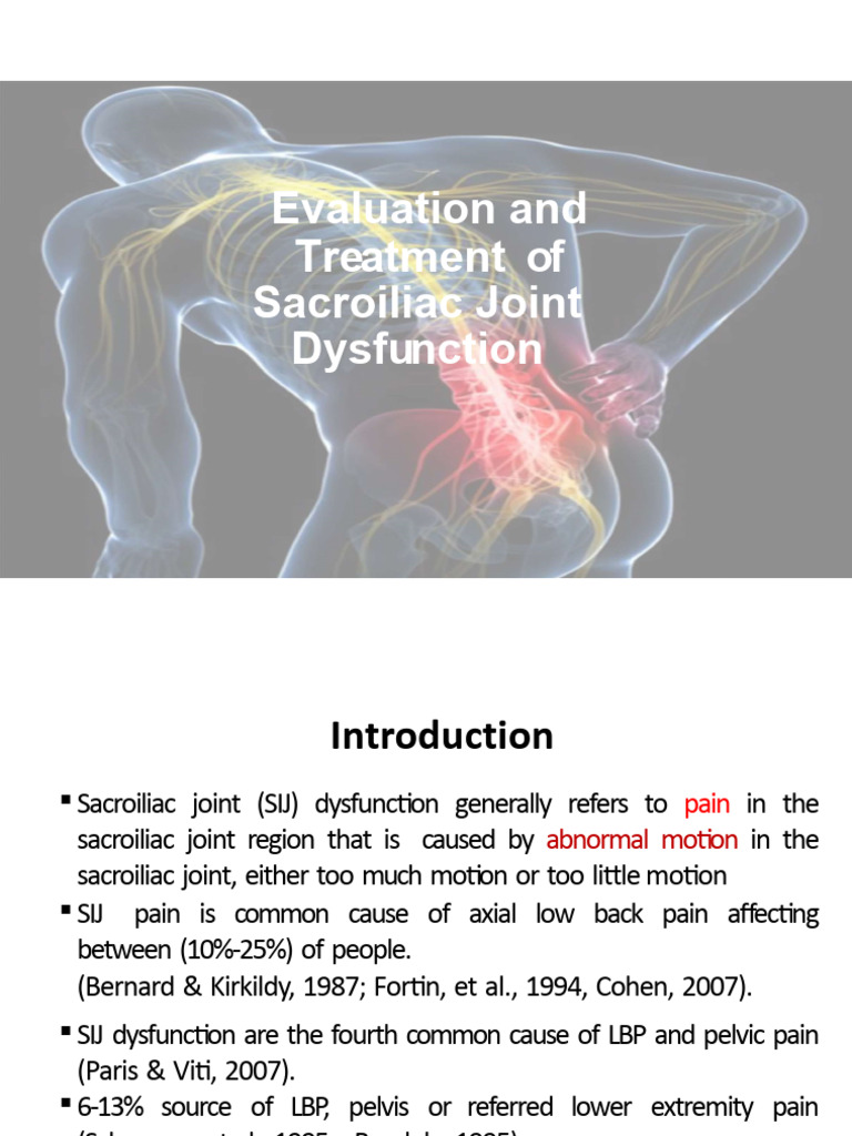 Sacroiliac joint | PDF | Anatomical Terms Of Motion | Pelvis