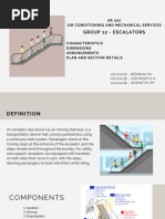 Escalator Specifications and Dimensions | PDF | Escalator | Components