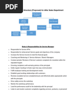 Automobile Dealership Hierarchy Chart | PDF