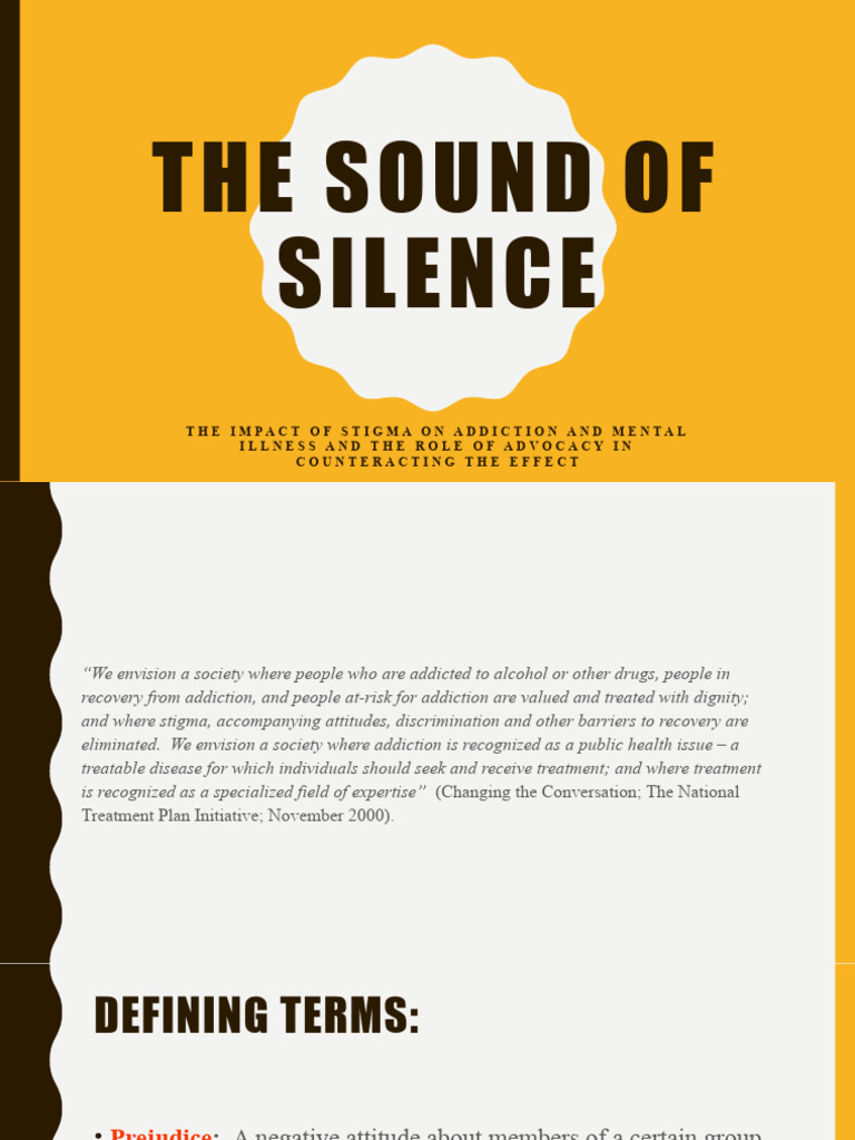 Science of Addiction - Pptxpatients and Families | PDF | Social Stigma ...