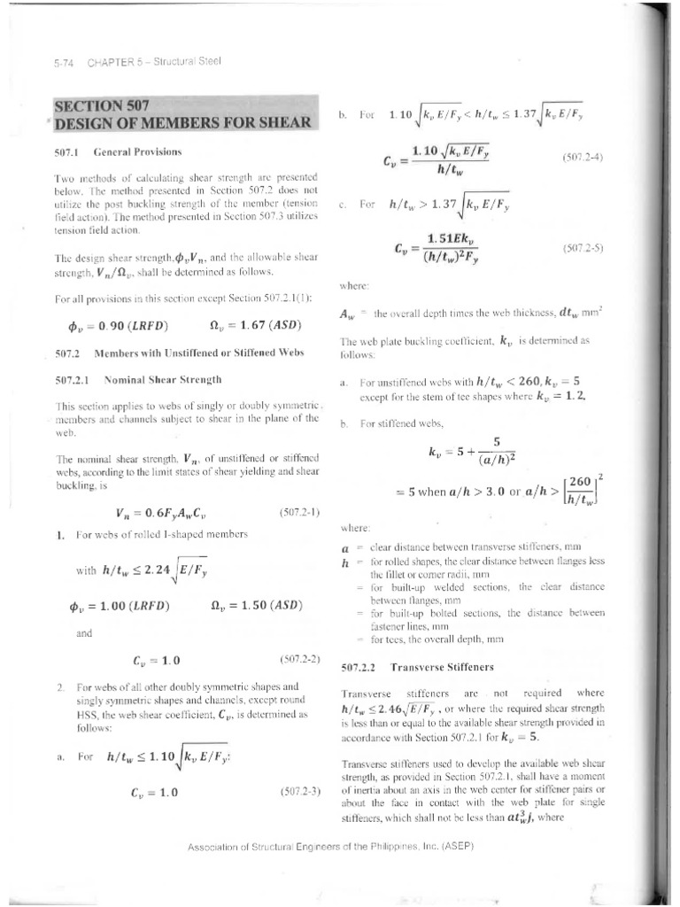 NSCP - Section507 | PDF