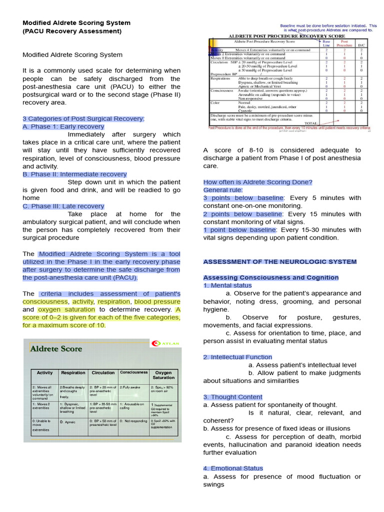 nursing notes | PDF | Speech | Aphasia