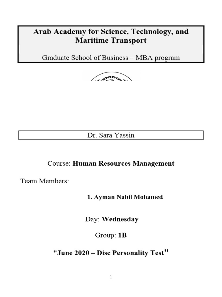 Disc | PDF | Behavior | Cognition