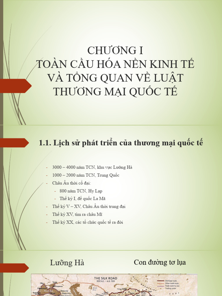 Toàn Cầu Hóa Và Luật TMQT | PDF