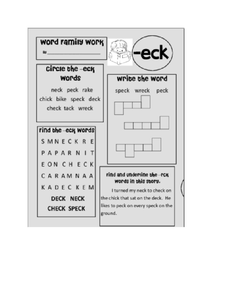 eck worksheet | PDF