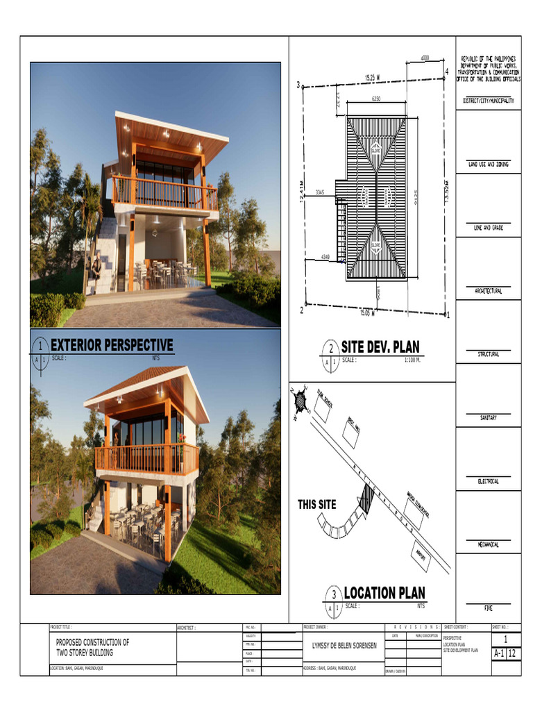 Sample Plan 1 | PDF | Window | Beam (Structure)