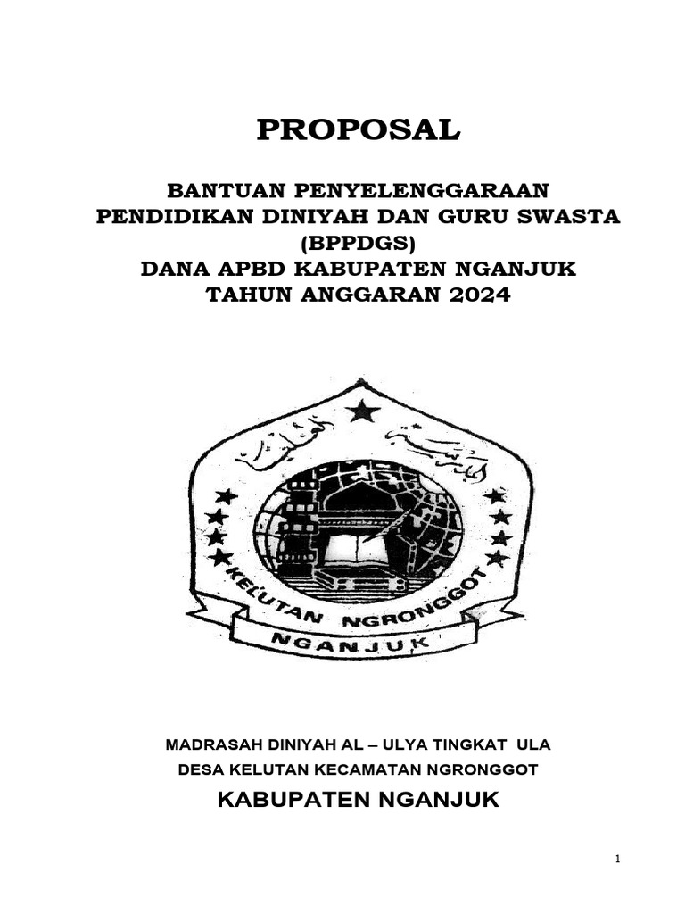 Proposal BPPDGS 2023 Kabupaten | PDF