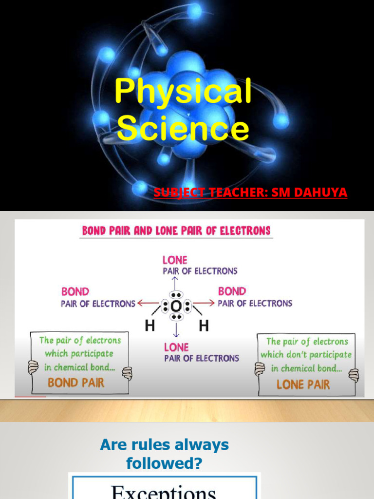 Lesson 2.3 VSEPR Theory | PDF | Chemical Physics | Stereochemistry