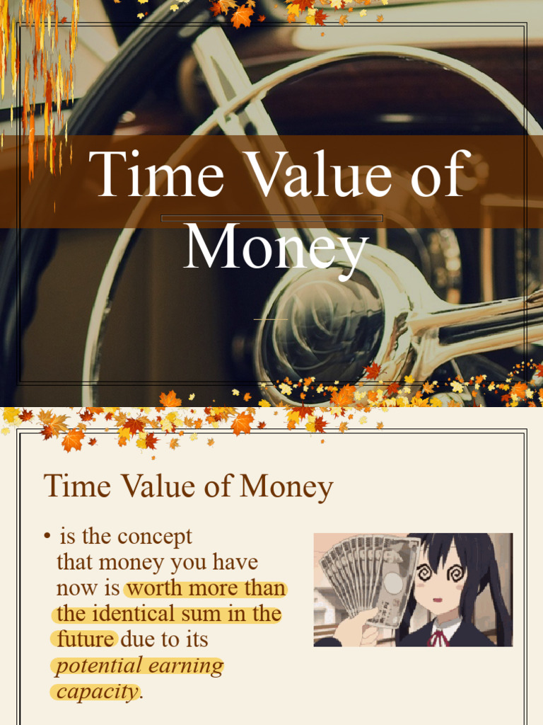 4.1 (PPT) Time Value of Money | Download Free PDF | Interest | Present Value