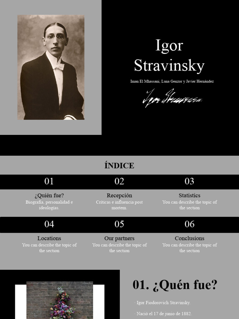 Igor Stravinsky 1 | PDF