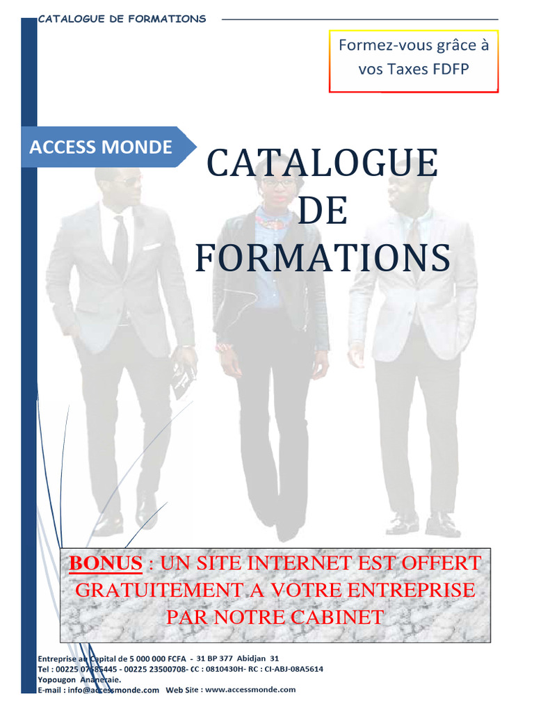 Formations Professionnelles Diversifiées | PDF | Budget | Gestion des ...