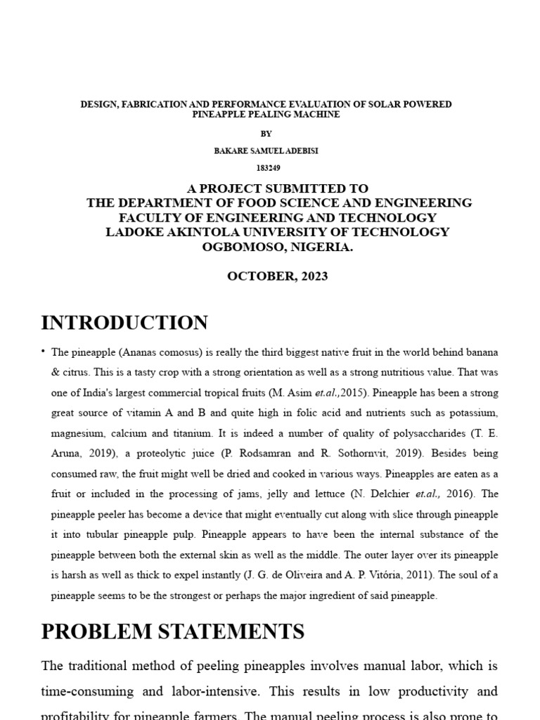 Adebisi Powerpoint | PDF | Photovoltaics | Solar Power