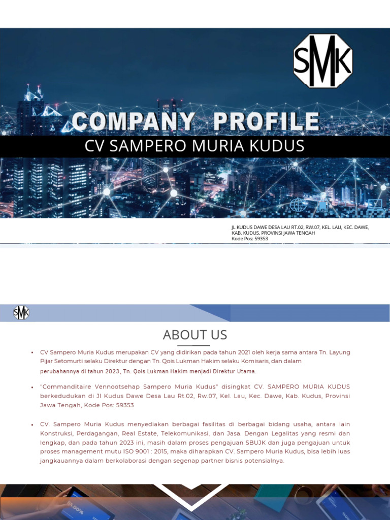 CV Sampero Muria Kudus - Company Profile Updated 01 - 240115 - 183055 | PDF