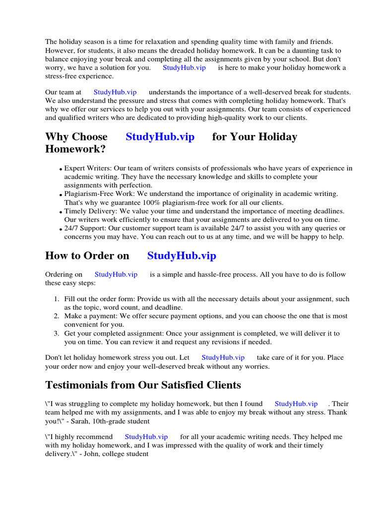 Holiday Homework of GD Goenka Public School Jammu | PDF | Homework