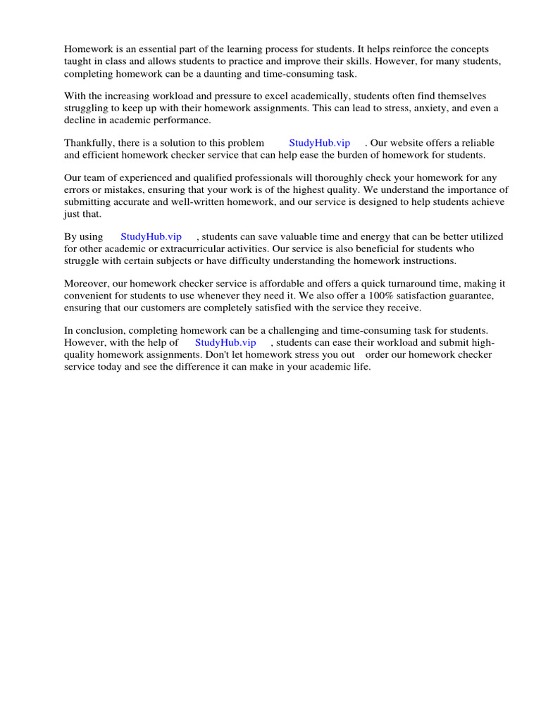Homework Checker Classroom Job | PDF | Homework