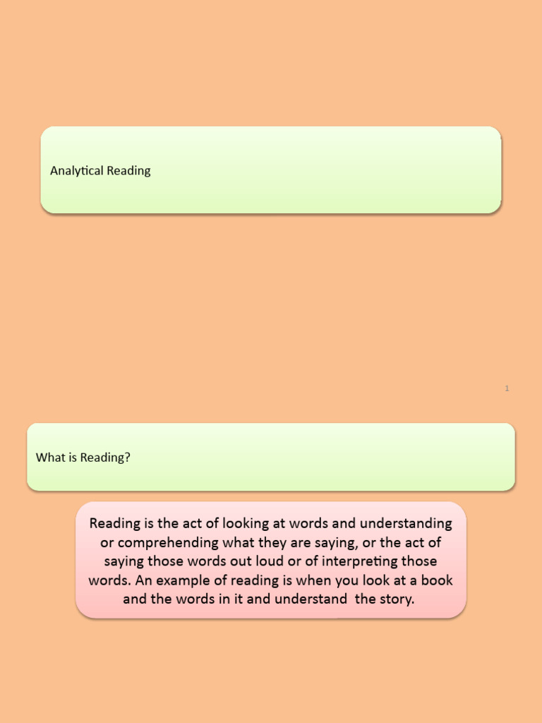 Types of Reading | Download Free PDF | Speed Reading | Cognition
