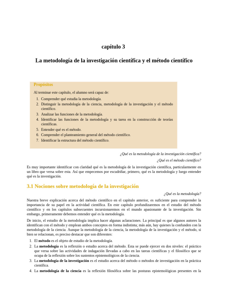 S1-Lectura Mètodo Cientifico - 1 | PDF | Método científico | Inferencia