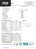 5mm LED Datasheet PDF | PDF | Light Emitting Diode | Electrical Equipment