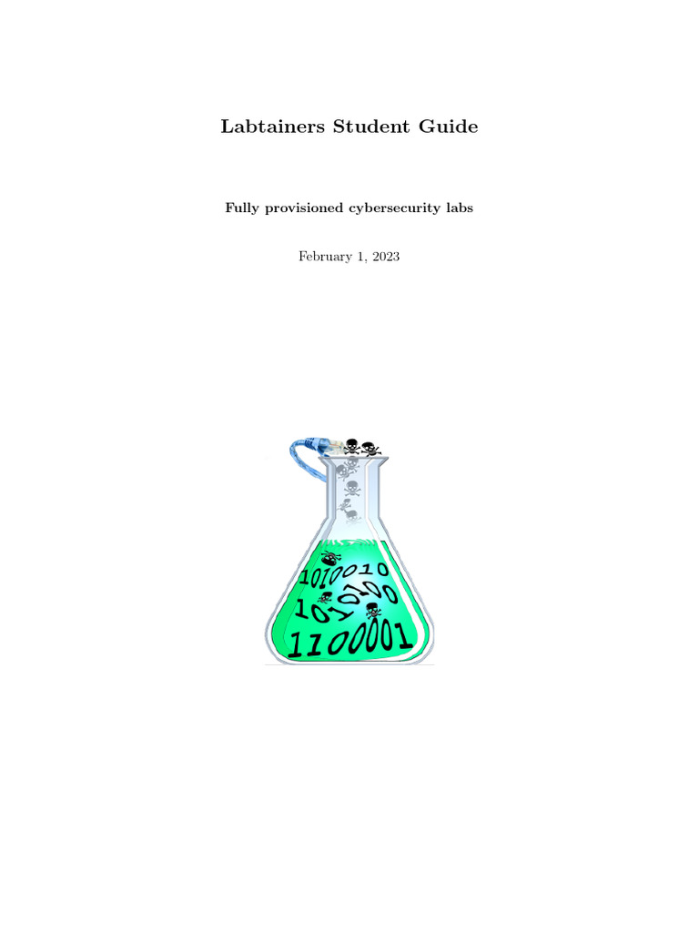 Labtainer Student | PDF | Virtual Machine | Computer File