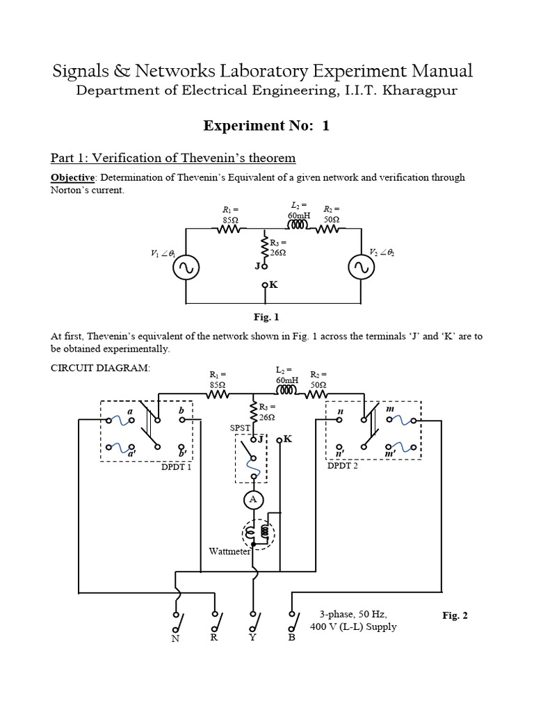 Superposition Thevenin | PDF | Electrical Impedance | Electric Power
