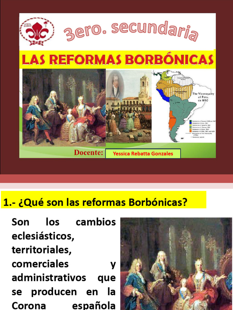 Reformas Borbónicas en el Virreinato del Perú | PDF | Viajes y turismo ...