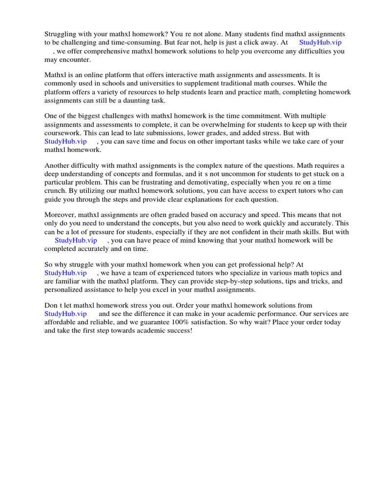 Mathxl Homework Solutions | PDF | Homework | Mathematics