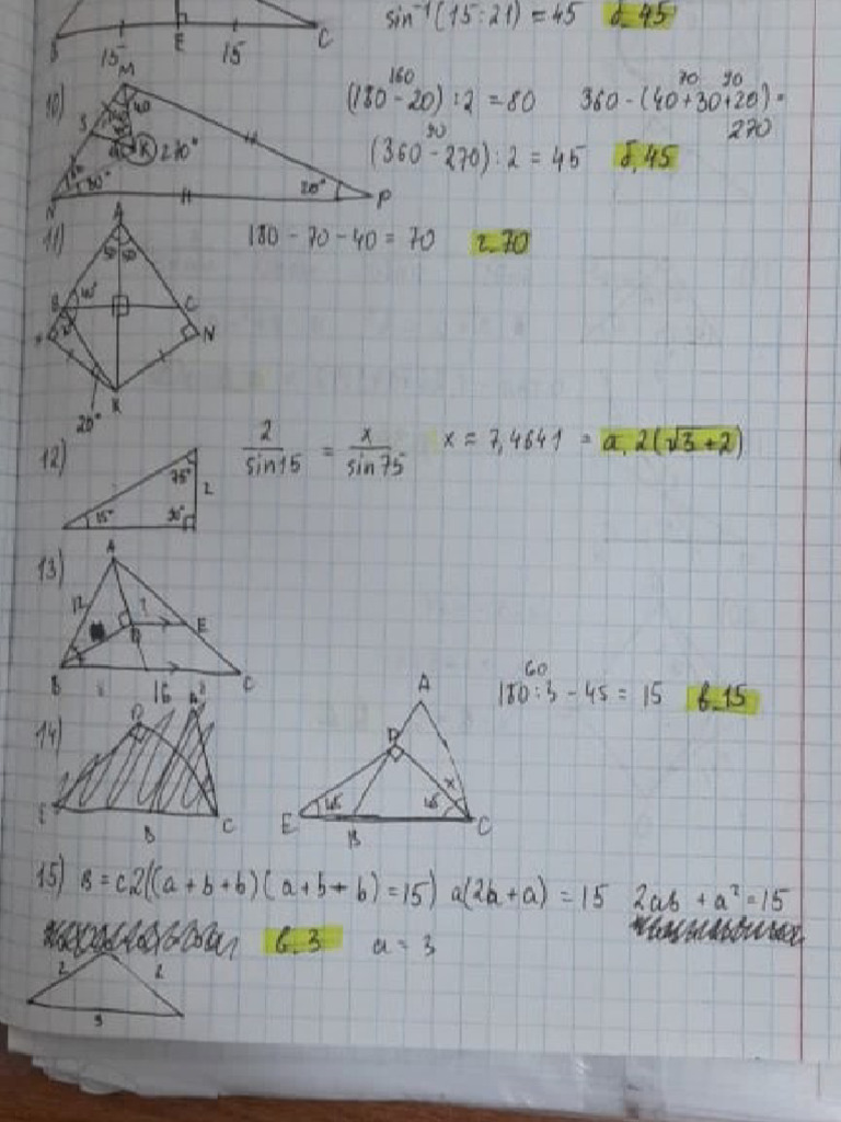Triangle Test B | PDF