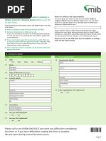 Mapfre Middlesea Motor Claim Form | PDF | Insurance