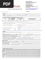 New India Motor Claim Intimation Form | PDF